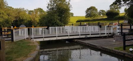 Foxton Road swing bridge | Union Wharf Market Harborough